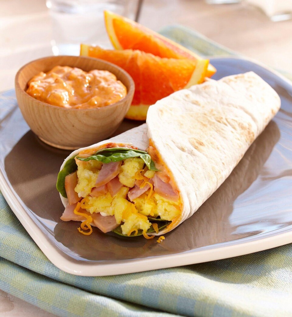 Breakfast Ham Wrap - Pillers