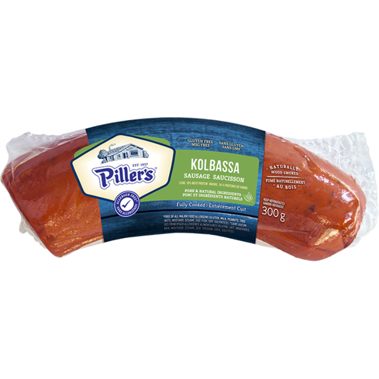 Poêlée de kolbassa et de pommes de terre à l’ail - Pillers