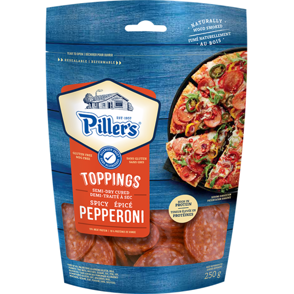 Toppings Spicy Pepperoni - Pillers